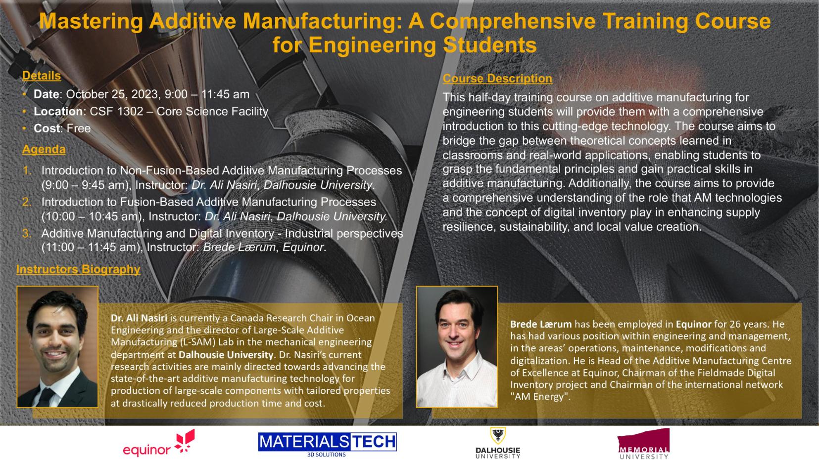 Other Events | Faculty of Engineering and Applied Science | Memorial ...