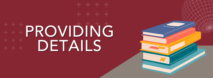 Providing Details | Faculty of Engineering and Applied Science ...