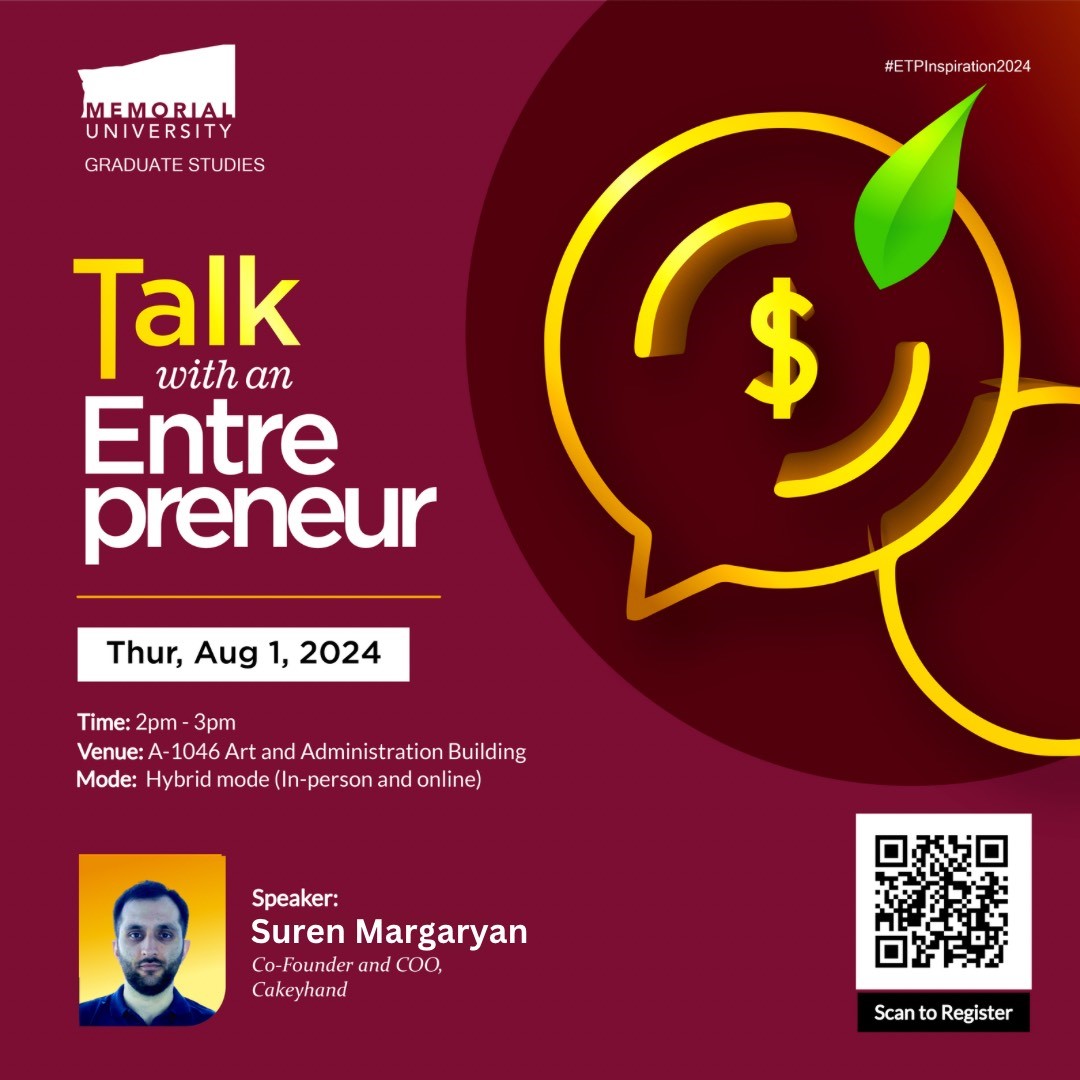 ETP Session 8: Share from and Talk with Entrepreneur Suren Margaryan ...
