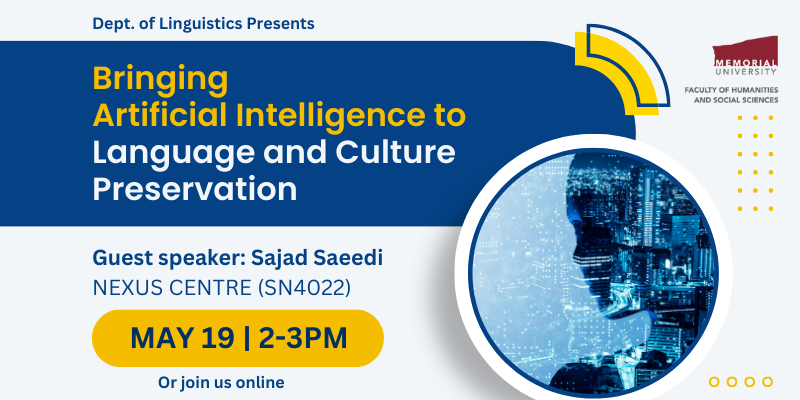 Bringing Artificial Intelligence to Language and Culture Preservation ...