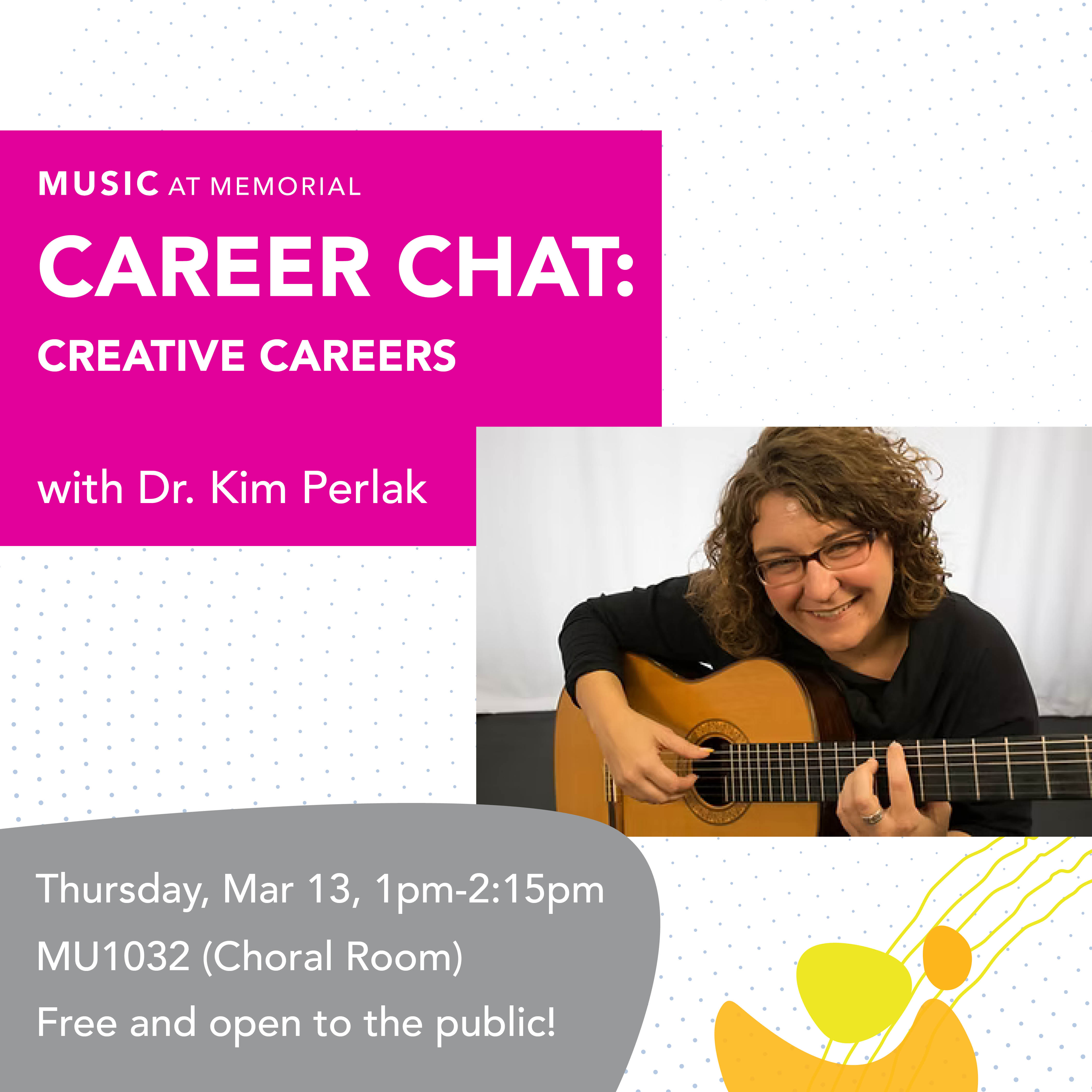 Career Chat with Dr. Kim Perlak | School of Music | Memorial University ...