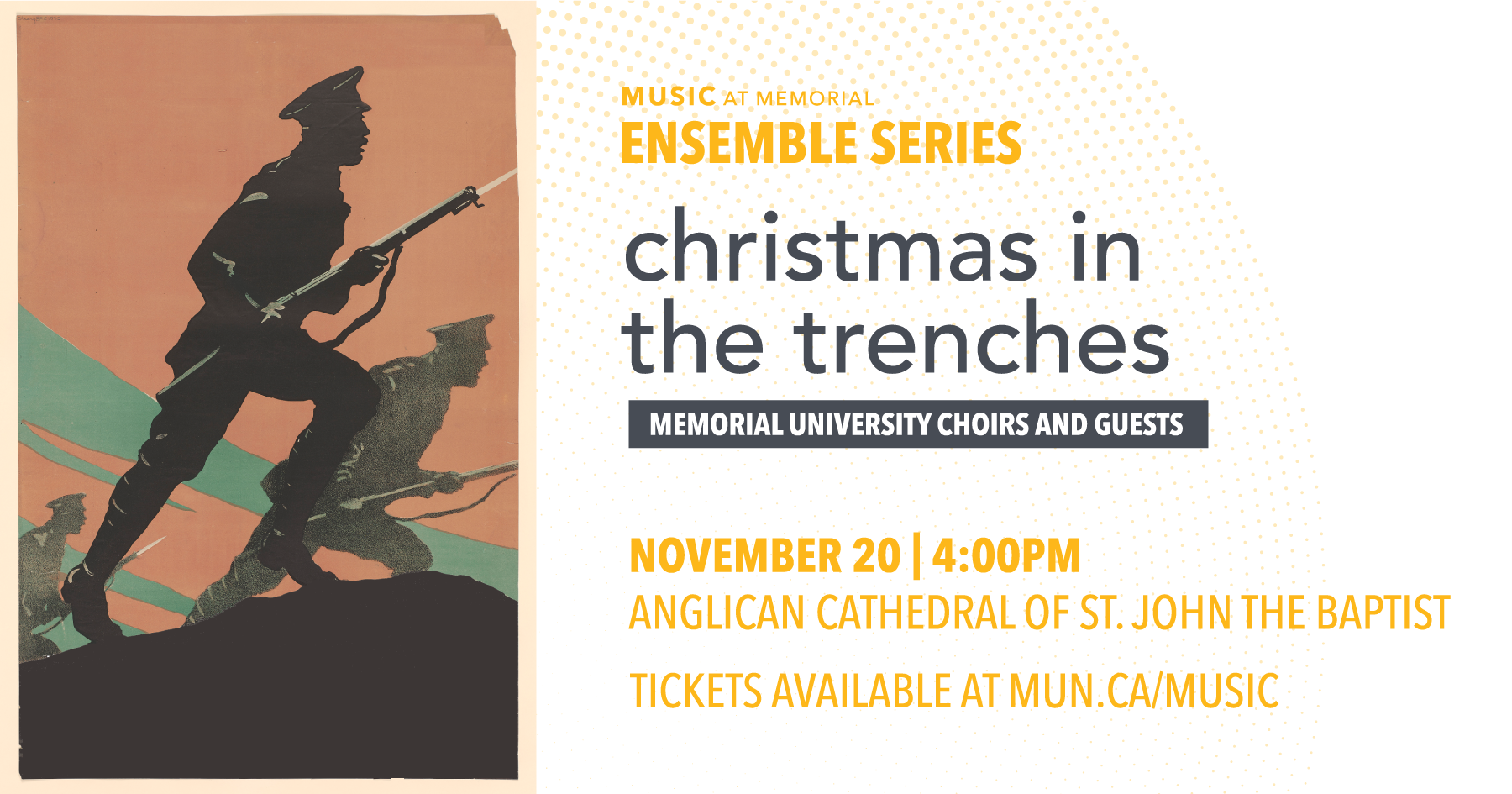 MUN Festival Choir and MUN Chamber Choir - Christmas in the Trenches ...