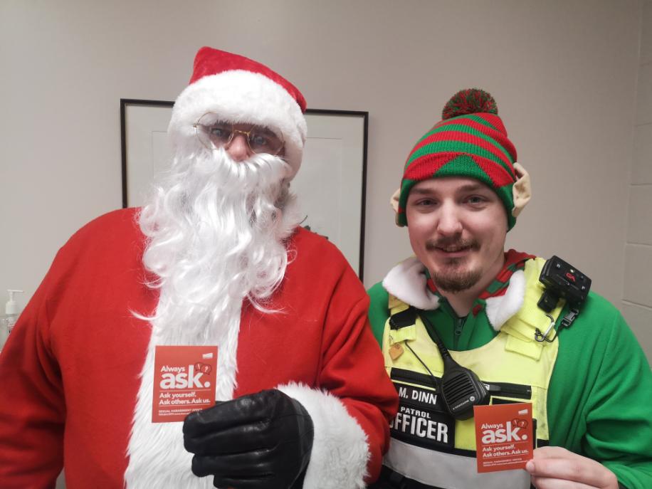 Santa Claus Always Asks! | Sexual Harassment Office | Memorial ...