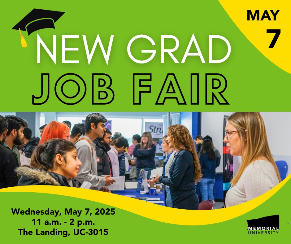 2025 New Graduate Job Fair | Student Life | Memorial University of ...
