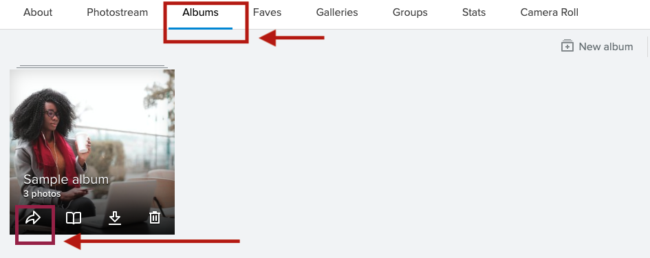 Locate your Flickr embed link | Terminalfour (T4) User Guide | Memorial ...